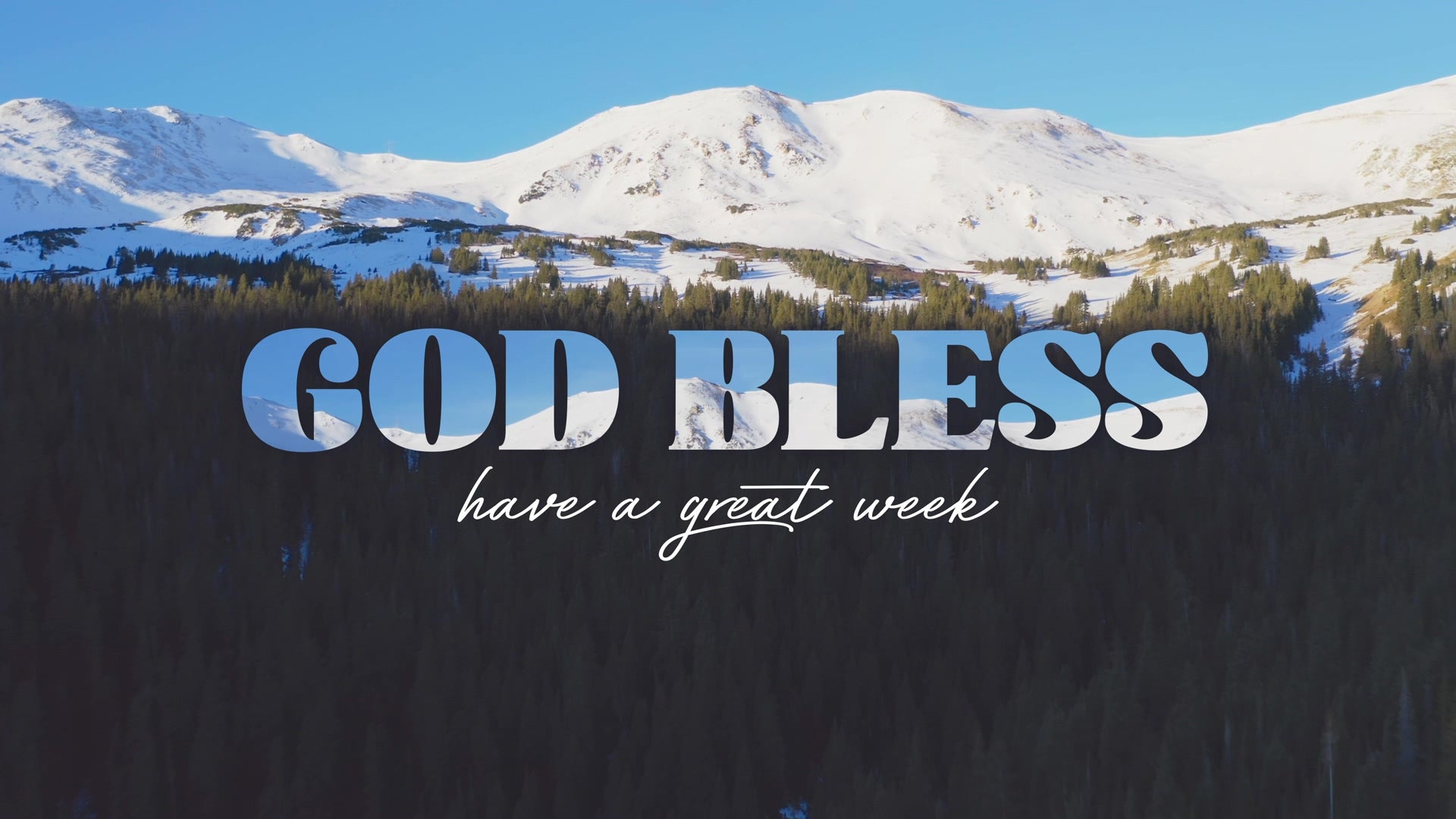 Mountain Snow God Bless Still | Shift Worship