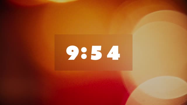 Glass Bokeh 10 Minute Countdown | Countdown | – Shift Worship