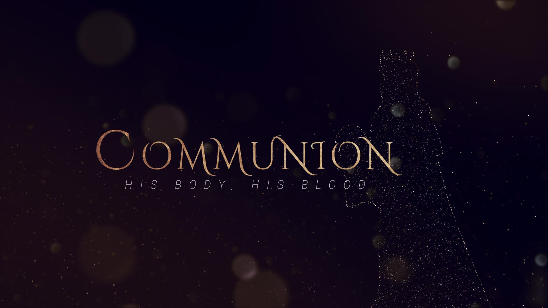 Sparkly Christmas Communion Motion | Shift Worship