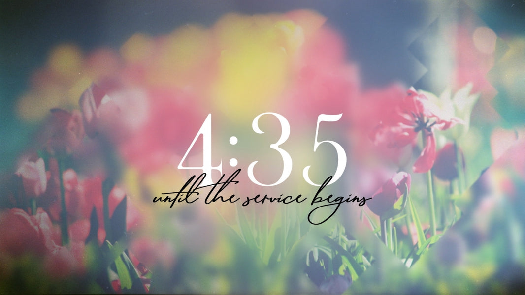 Beautiful Spring Church Media for Worship Services – Shift Worship