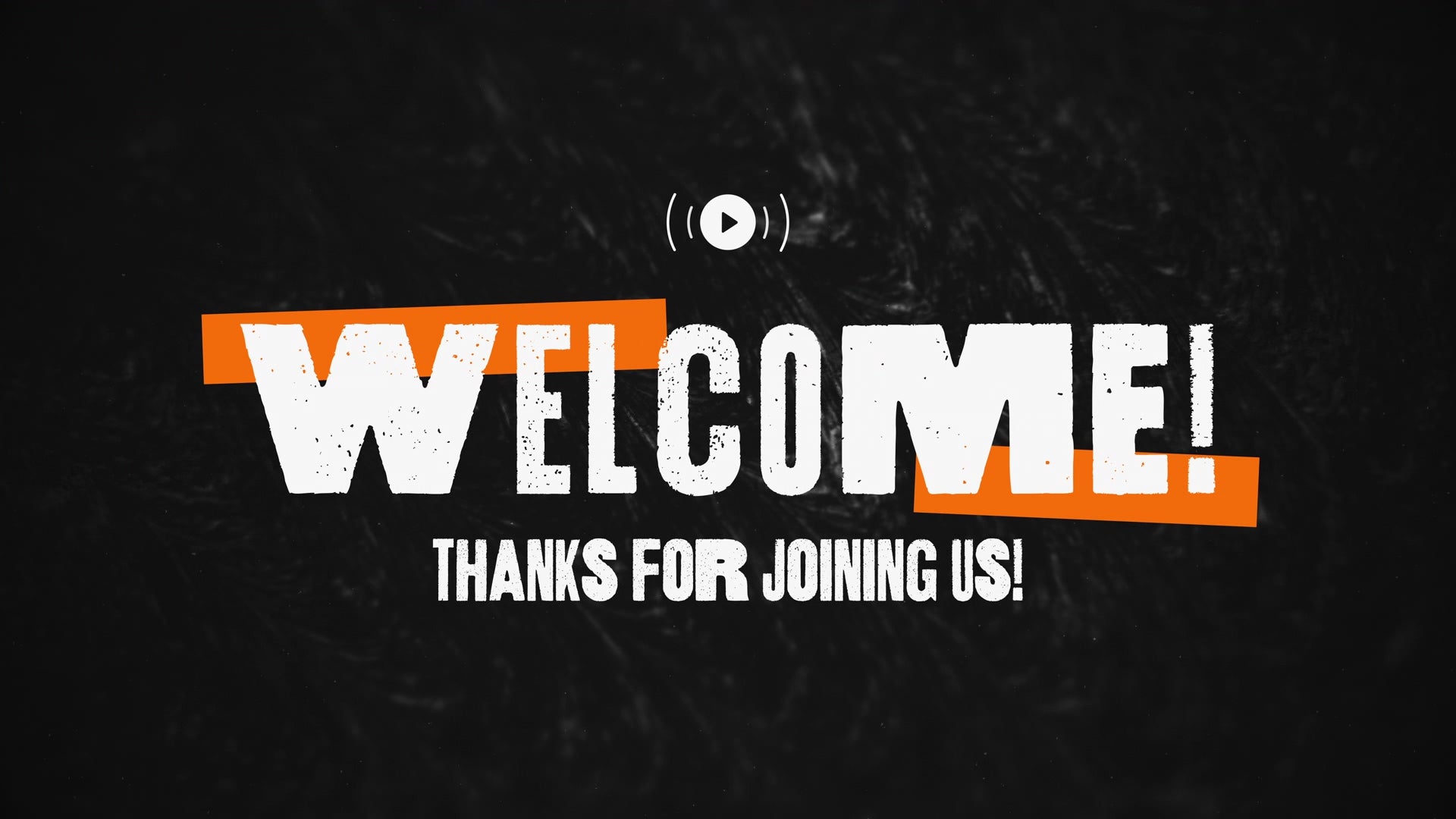 Dark Distortion Welcome Stream Still | Shift Worship