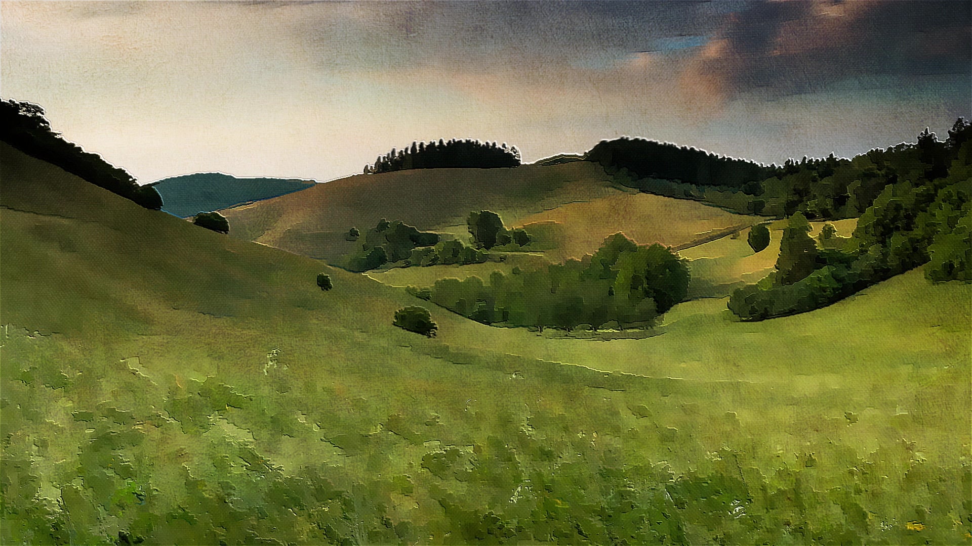 Painted Nature Valley Still | Shift Worship