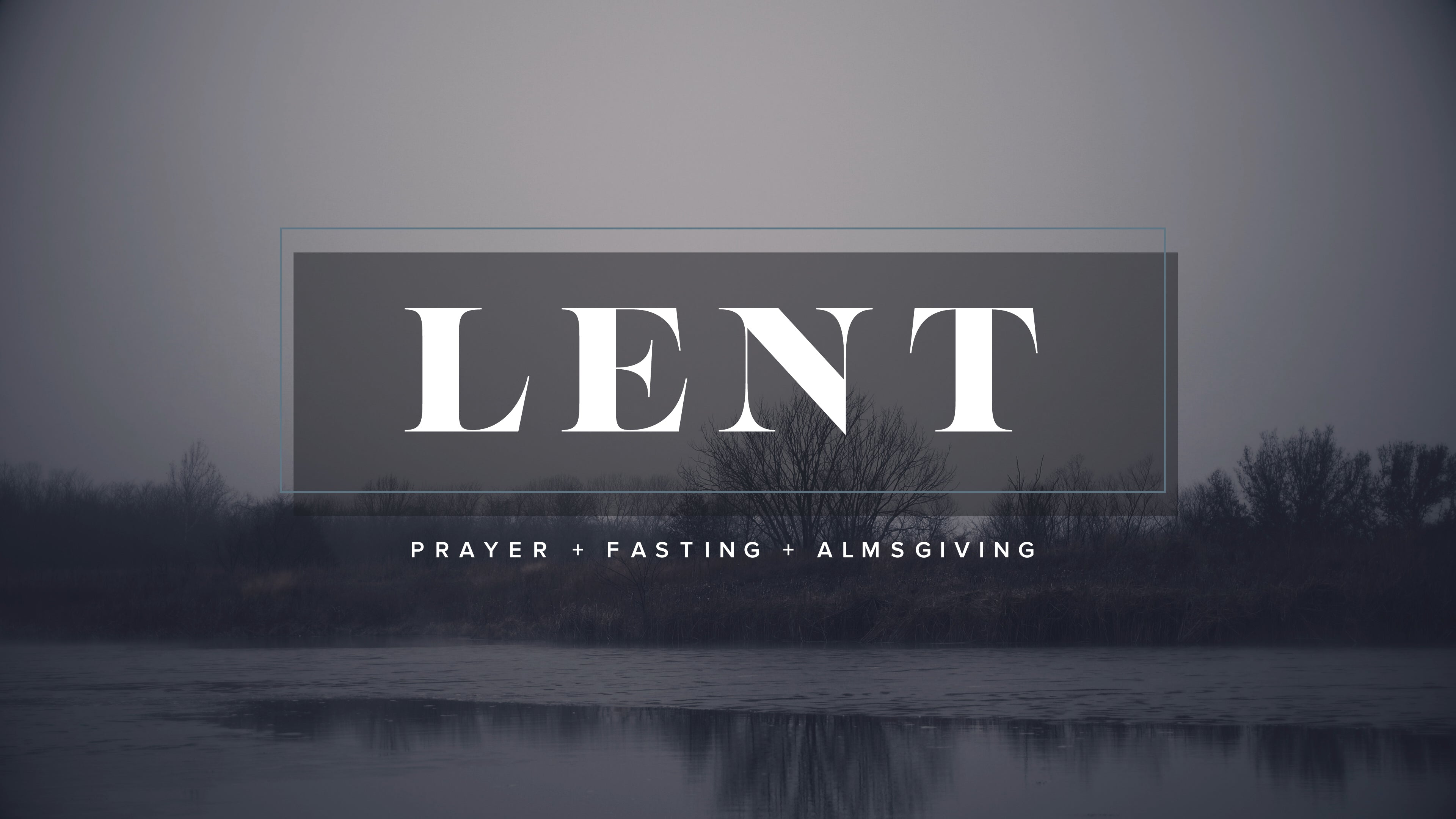 Lent Dark Landscape Sermon Still | Shift Worship