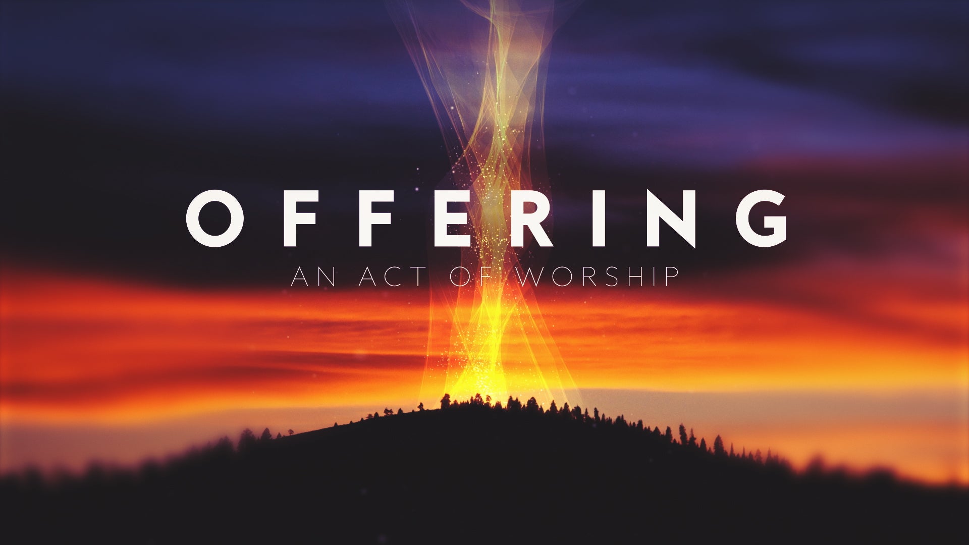 Holy Week Glow Offering Motion | Shift Worship