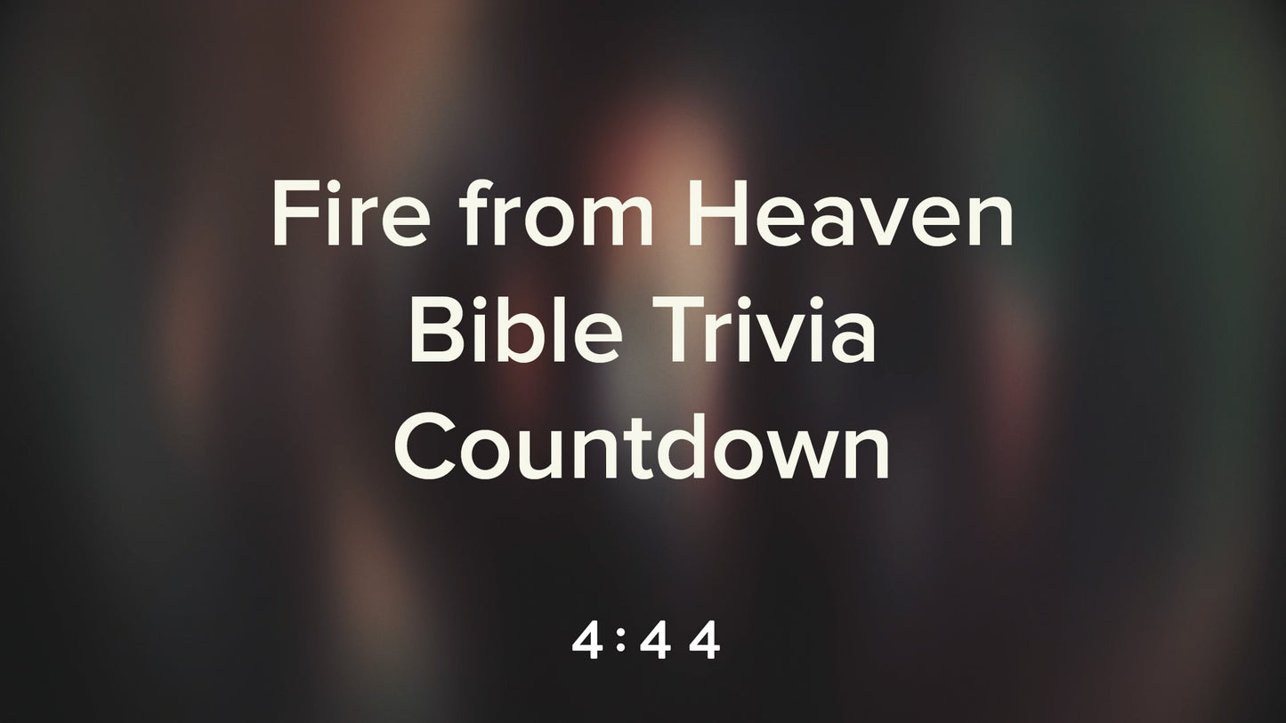 Fallen Light Trivia Countdown Video | Shift Worship