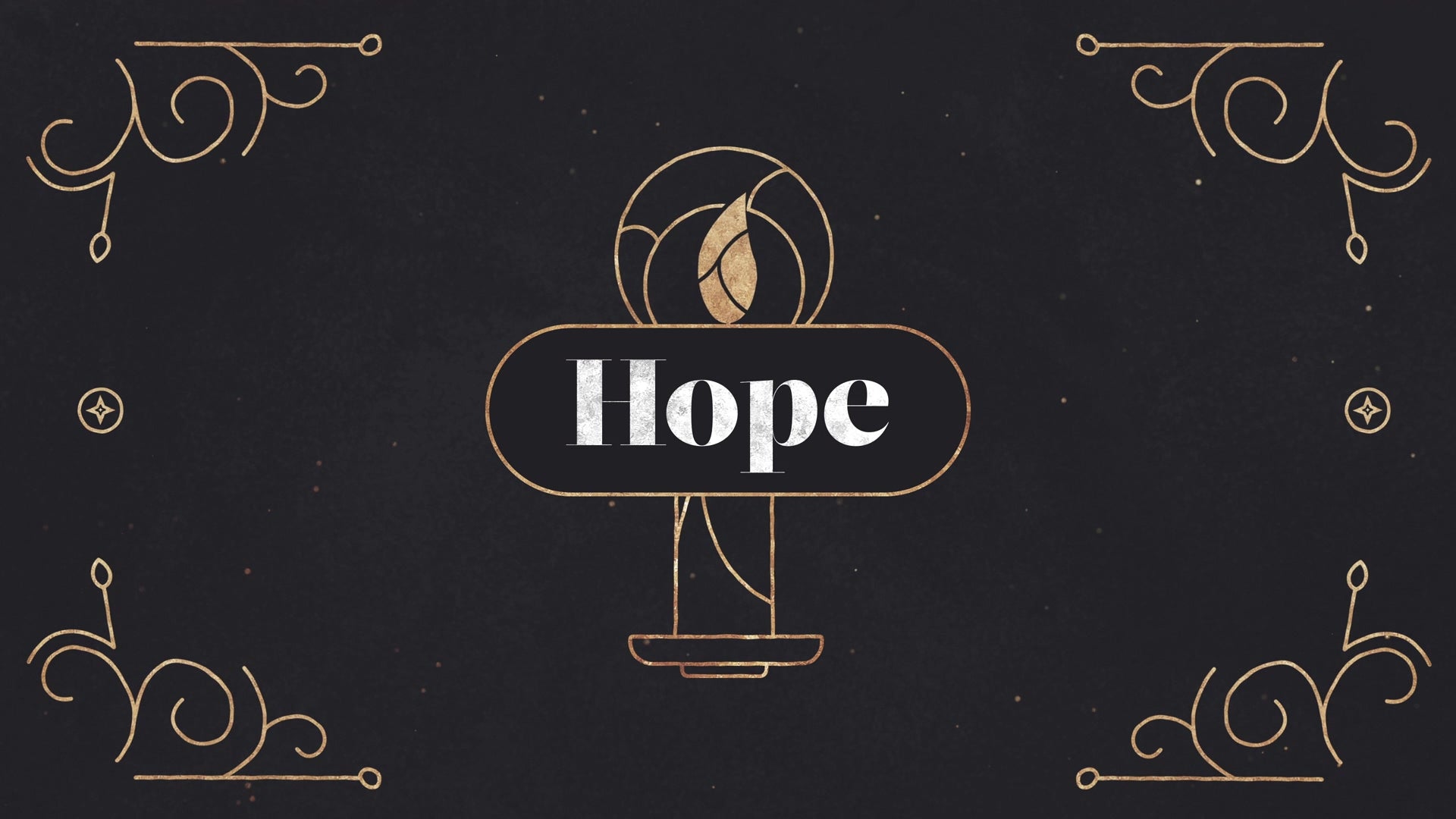 Advent Glitter Hope Motion | Shift Worship